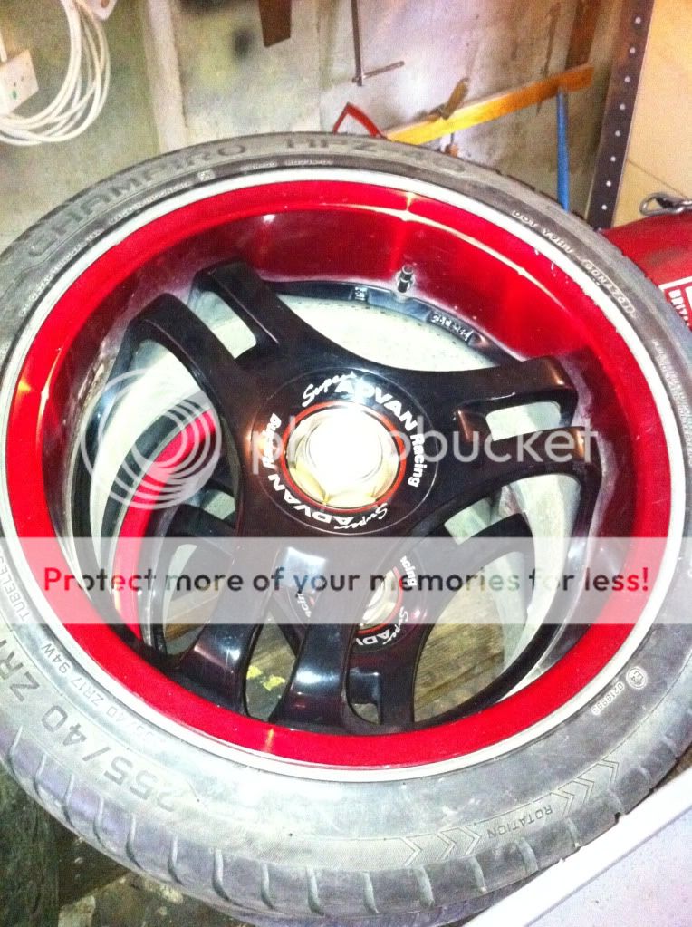 Advan 3 spoke Red lips 17x8/9 5x114.3 | Driftworks Forum