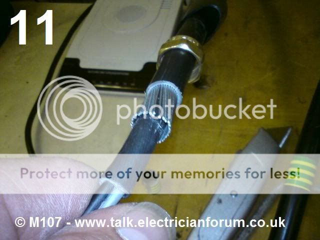 Terminating swa picture guide | Talk Electrician, Electrical & Wiring Forum