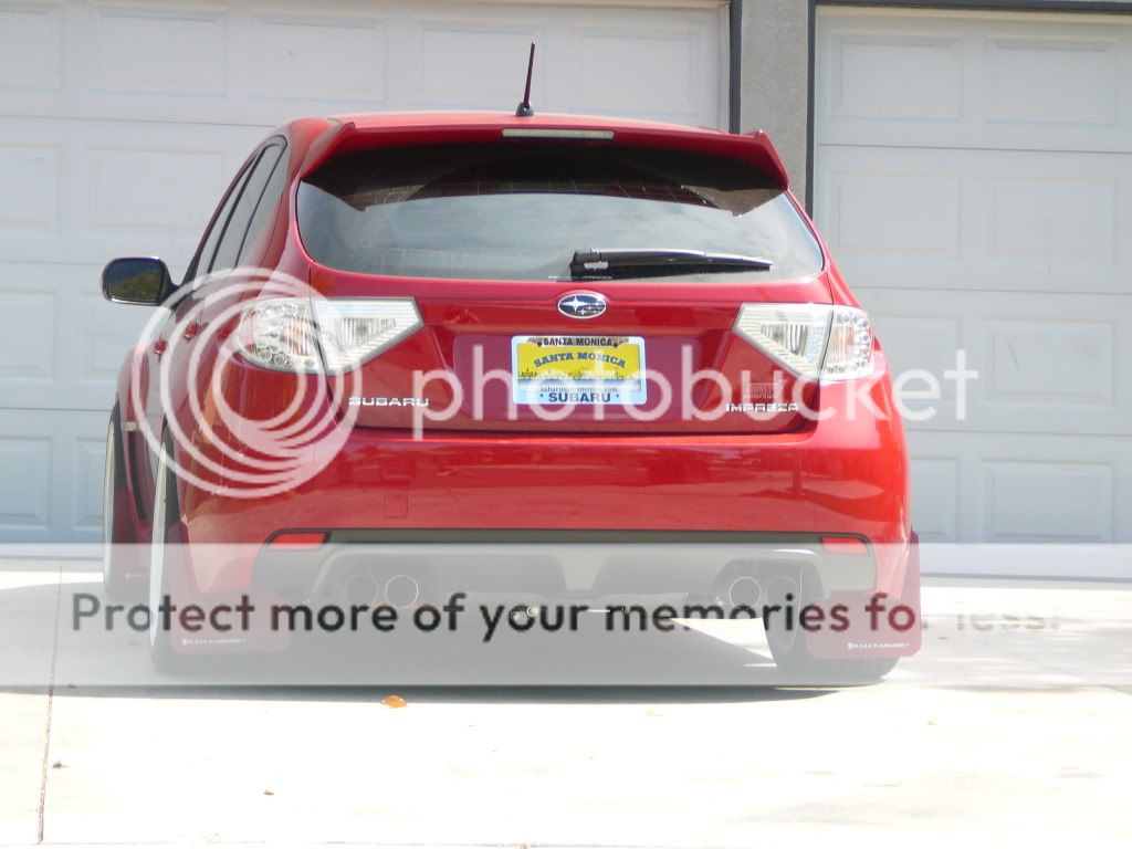 08 lightning red sti 18x10 rpf1s | IW STi Forum