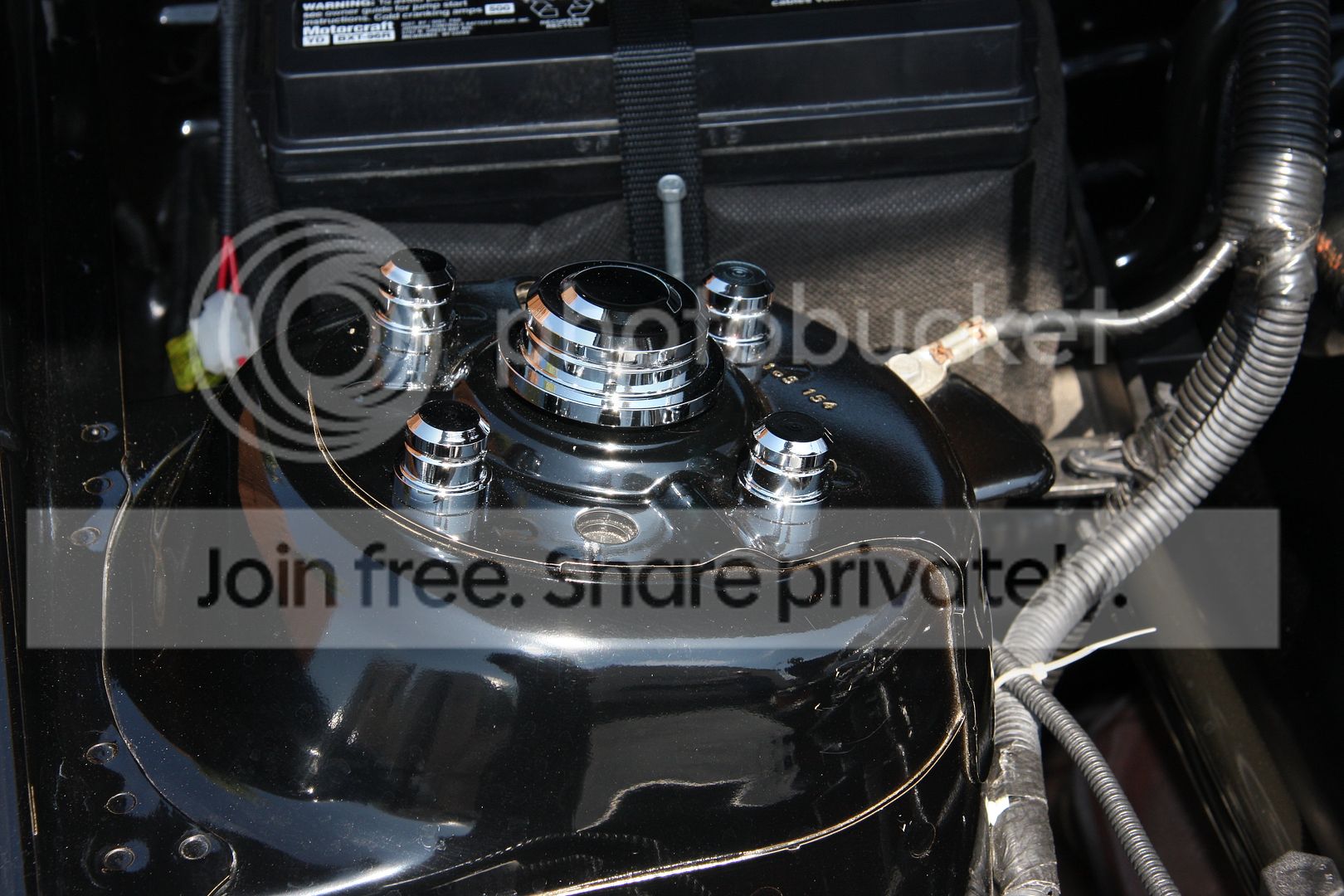 Some more engine bay 'Bling' | Modded Mustang Forums
